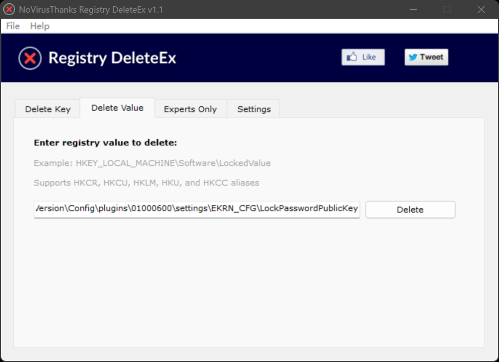 Remove ESET password protect setting | CyberMania